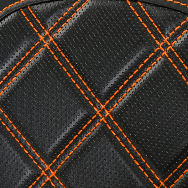 C.C. RIDER Rider Backrest Driver Backrest Pad Lattice Stitching For Ha ...