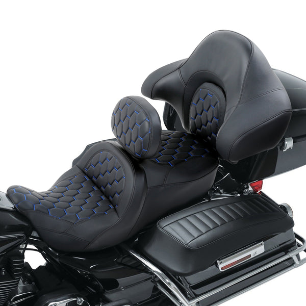 C.C. RIDER King Passenger Backrest King Tour Pack Trunk Backrest For T ...