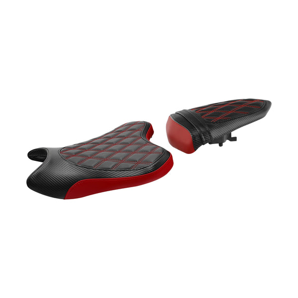 C.C. RIDER YZF R6 Front And Rear Seat Fit For YAMAHA R6 Lattice Stitch ...
