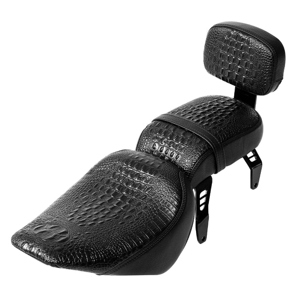 C.C. RIDER Indian Scout Driver Passenger Seat 2 Piece 2 Up Seat With B ...