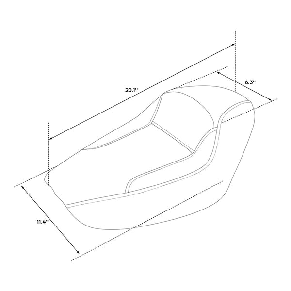 C.C. RIDER Harley Sportster Seat Café Racer Seat Diamond For Sportster ...