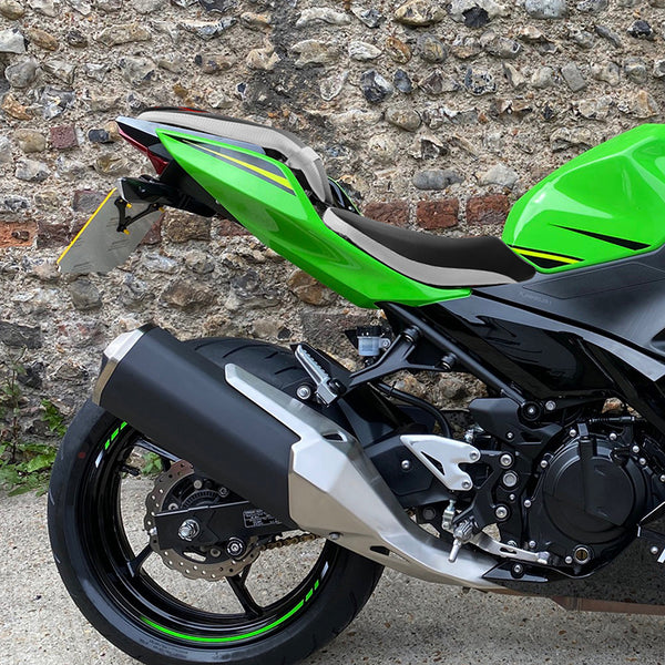 C.C. RIDER Ninja 400 Z400 Front And Rear Seat Fit For Kawasaki Ninja40 ...